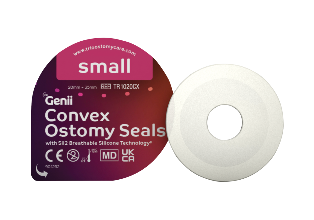 Genii™ Convex Ostomy Seals - Trio Ostomy Care US