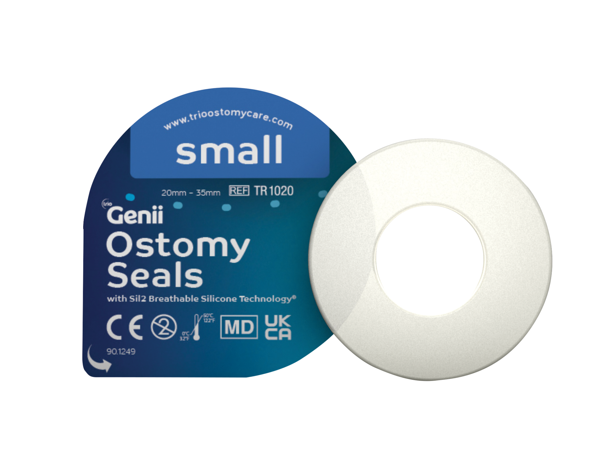 Genii™ Flat Ostomy Seals - Trio Ostomy Care US